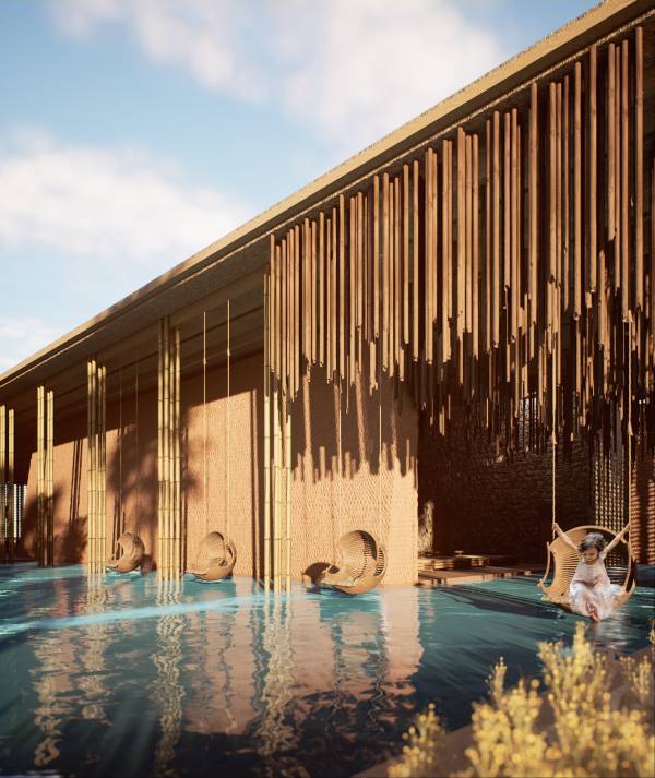 Design project for Family Entertainment Campus + Lodges/Cabins in ...