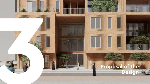 Design project for g+7 building in Dubai in United Arab Emirates | Arcbazar