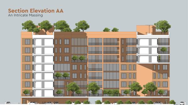 Design project for g+7 building in Dubai in United Arab Emirates | Arcbazar