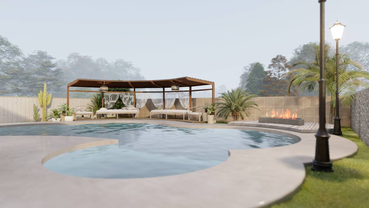 Design project for Pool Seating design in United States | Arcbazar