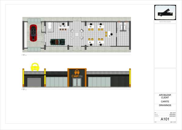 Design project for Small Modern Dealership in United States | Arcbazar