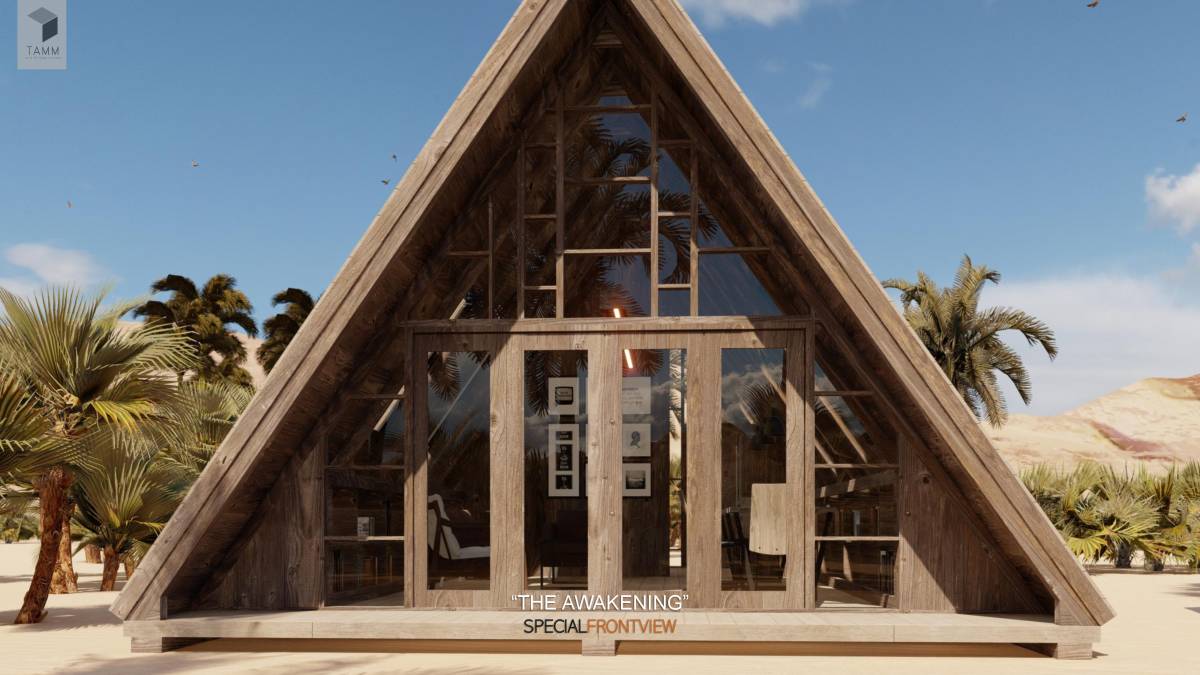 Design project for design innovative challets in Saudi Arabia | Arcbazar