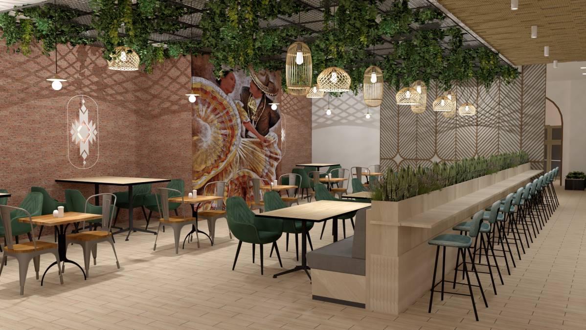 Design project for Restaurant Refresh from traditional to a Modern ...