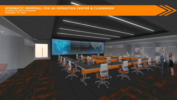 Design project for Operations Center Classroom and Office Space in ...