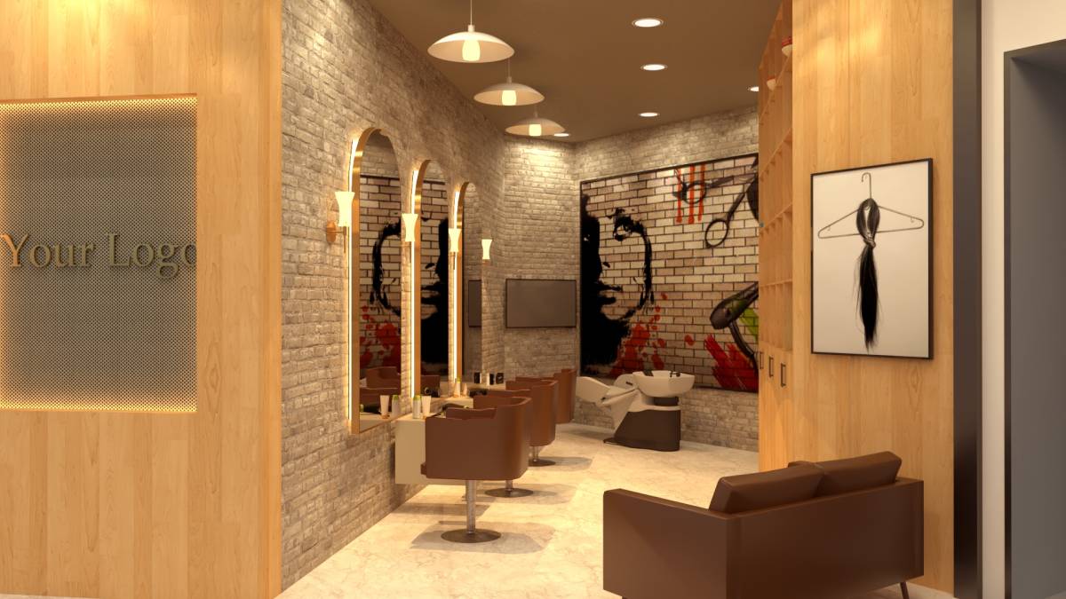 Design project for Hair Salon Rendering in United States | Arcbazar