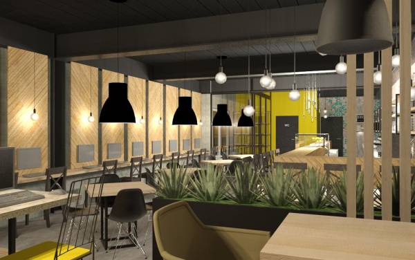 Design project for Internet Cafe Interior Design in Papua New Guinea ...