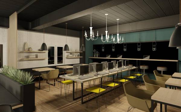 Design project for Internet Cafe Interior Design in Papua New Guinea ...