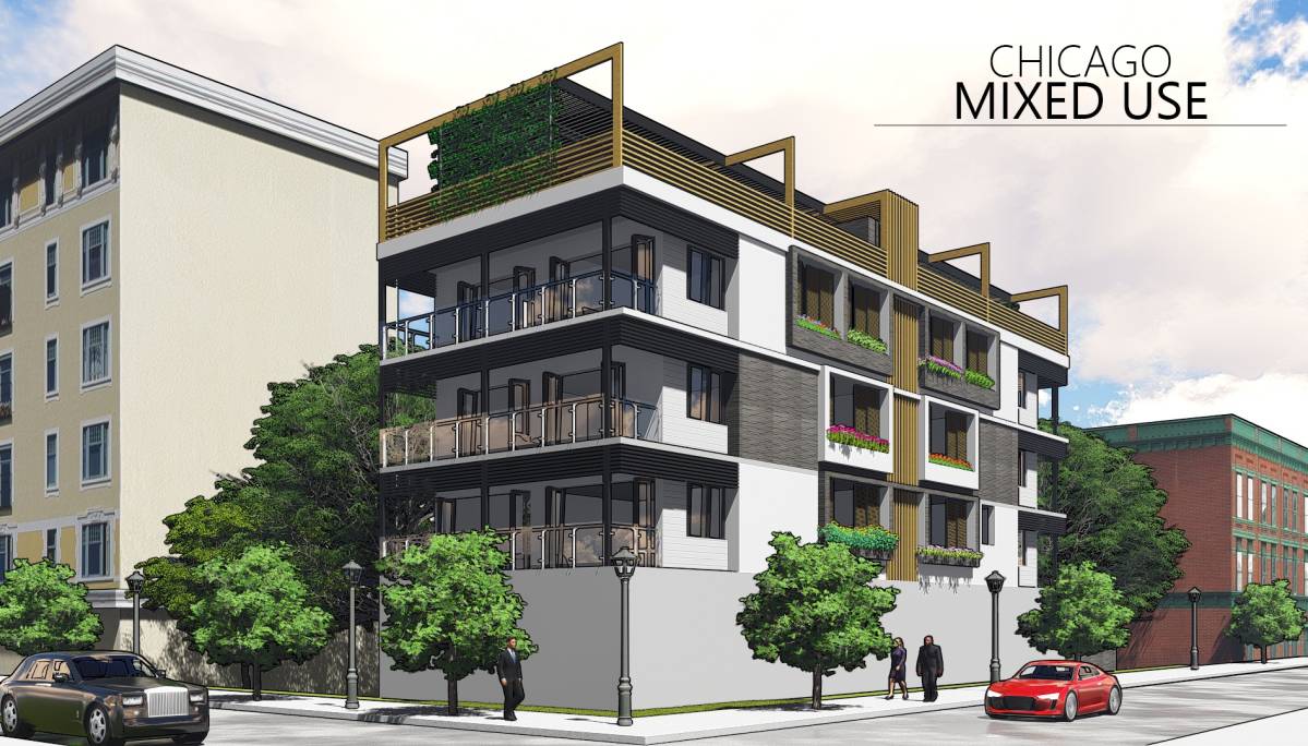 Design project for Chicago mixed-use design ideas in United States ...