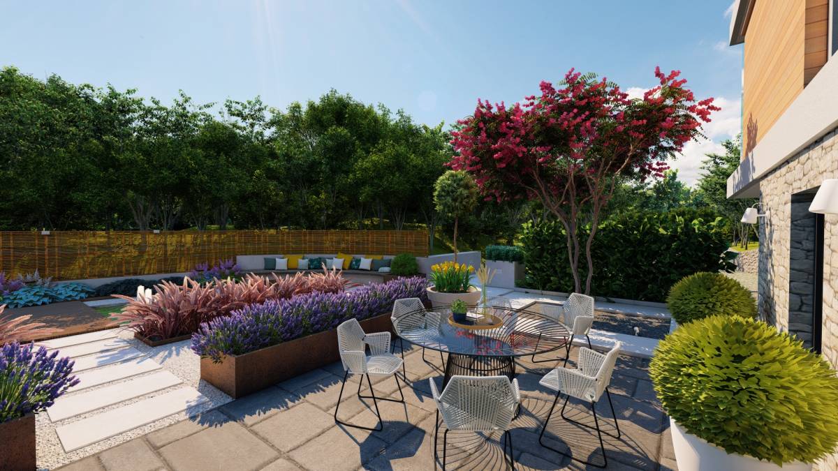 Design project for Create a landscape scheme worthy of the house design ...