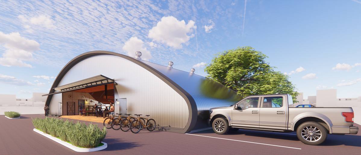 Design project for Large farm shed with internal house inspired by ...