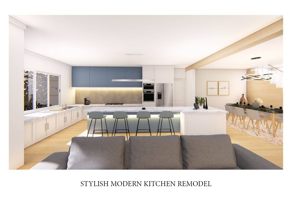 Design project for Stylish modern kitchen remodel in United States ...