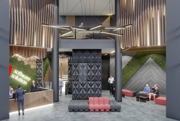 Design project for Architectural Design for a Building Reception in ...