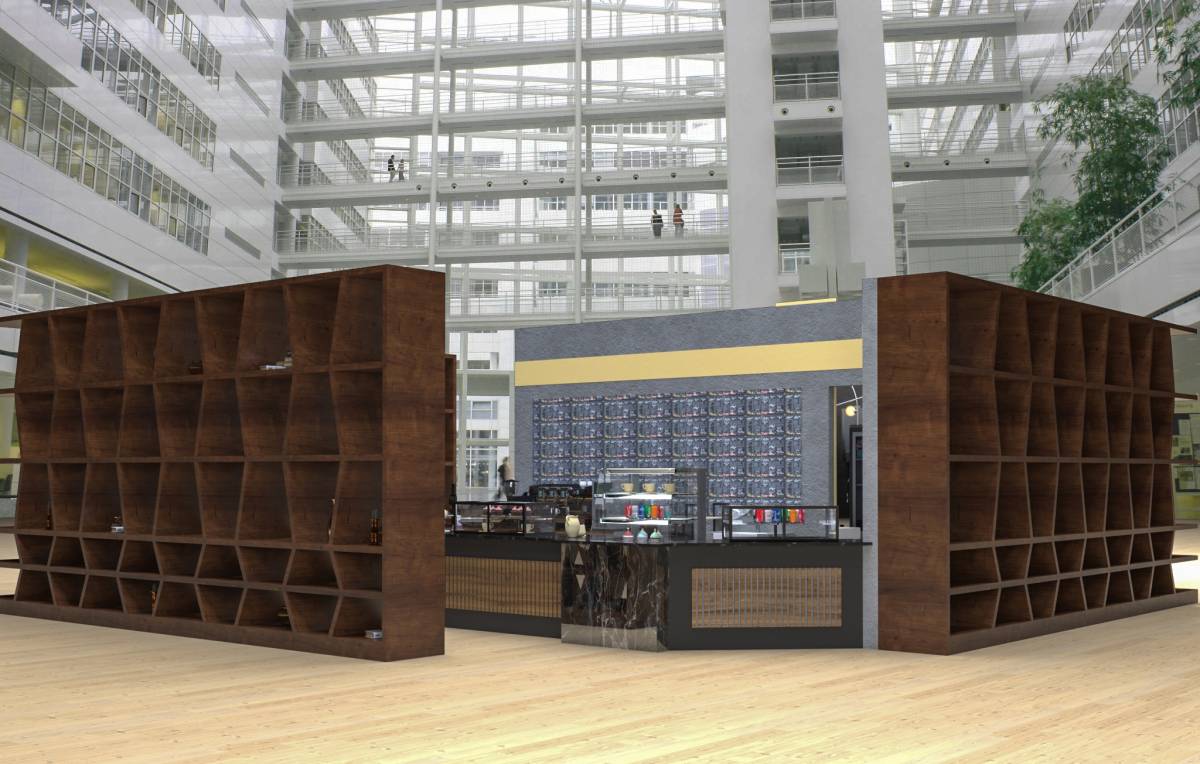 Design project for Coffee shop in Building Lobby in United States ...
