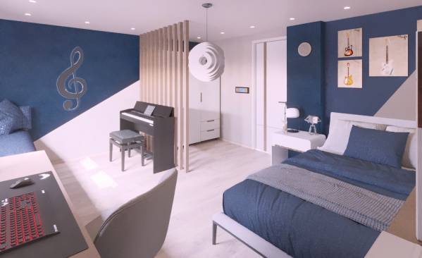 Design project for 11 years old boy room in Estonia | Arcbazar