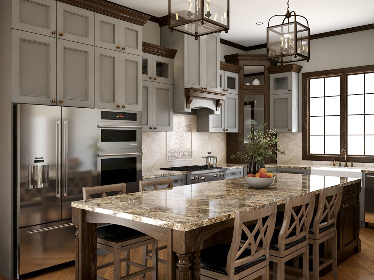 Design project for Kitchen & Bar Remodel in United States | Arcbazar