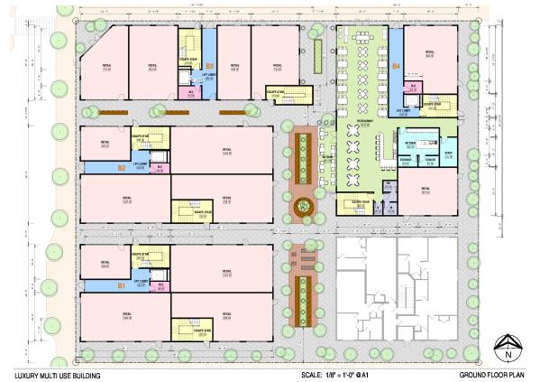 Design project for Luxury Multi Use Buildings / Site Master Plan in ...