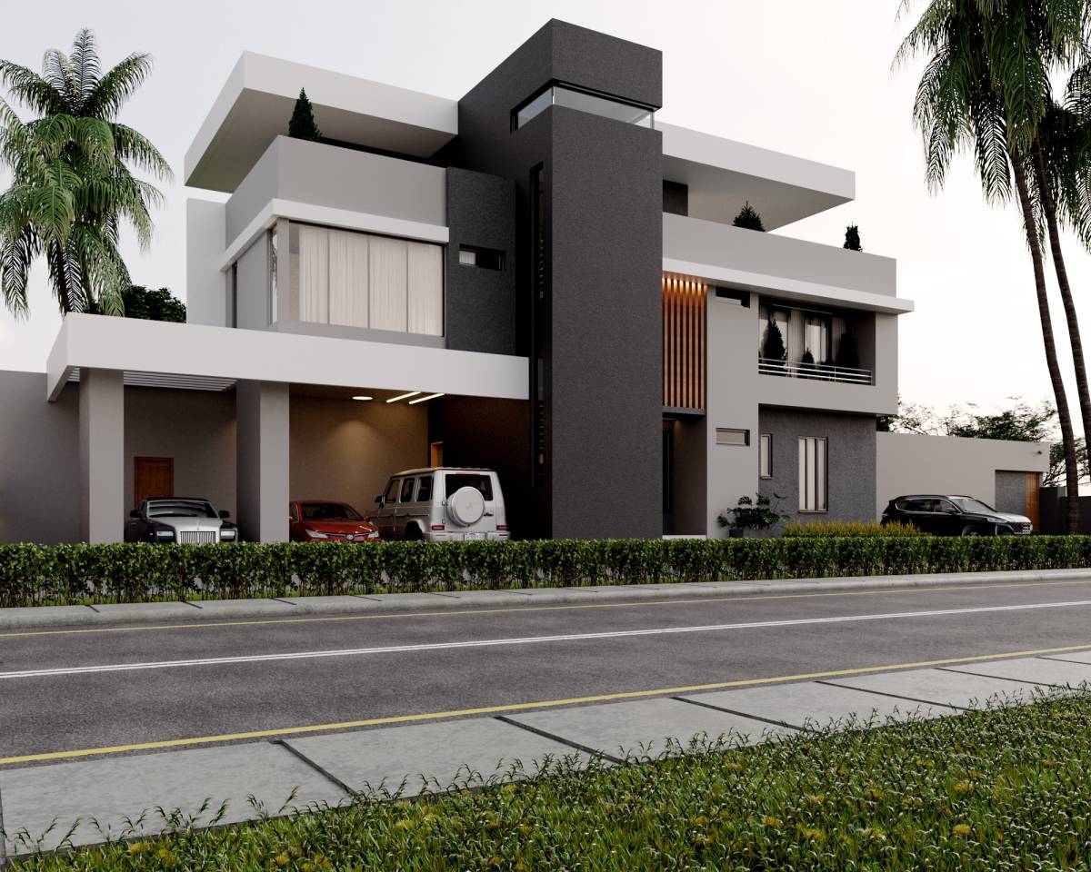 Design project for 4 Bedroom Modern Residential Maisonette in Kenya ...