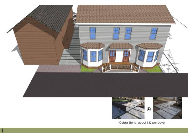 Design project for Driveway concept plan in United States | Arcbazar