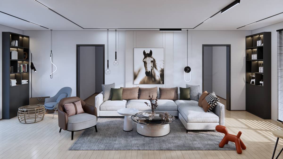 Design project for Living Room renovation in United States | Arcbazar