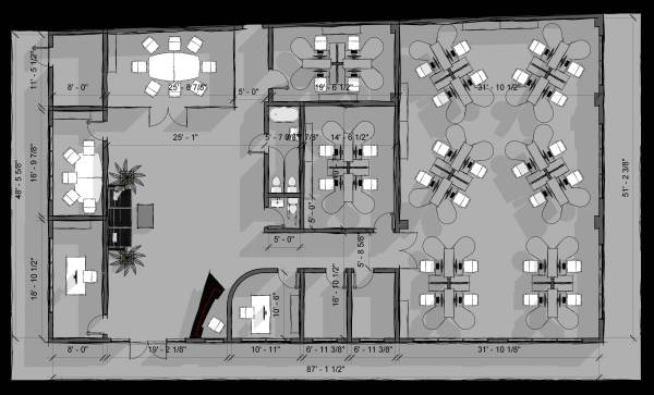 Design project for Floor Plan Design for Commercial Space in United ...