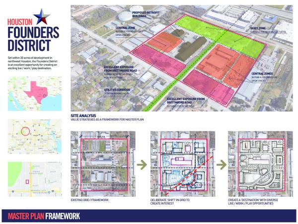 Design project for Founders District Site Plan in United States | Arcbazar