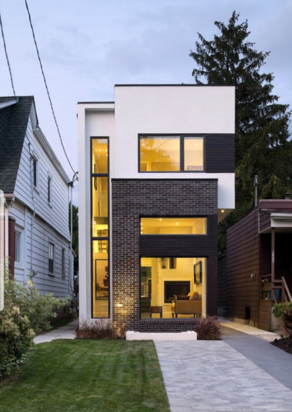 Design project for Modern Contemporary Corner Lot Design on a 50 ...