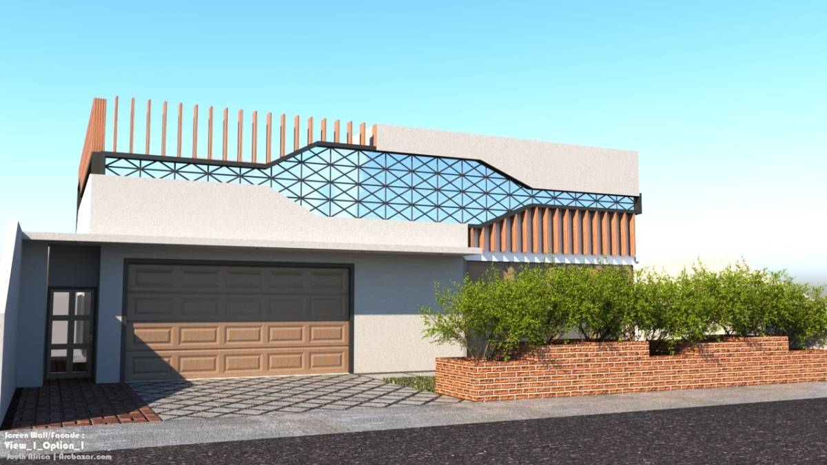 Design project for Screen Wall/Facade in South Africa | Arcbazar