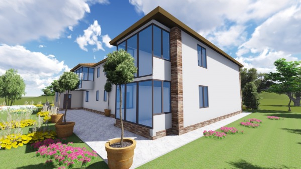 إعادة التصميم منزل بالكامل صمم بواسطة AK architecture - "Sali Shijaku ...