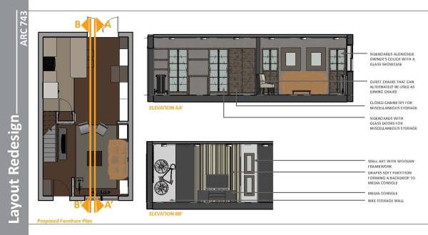 Piso Completo Diseñado porCOLD PLAY - Layout Redesign - 1050, US | Arcbazar