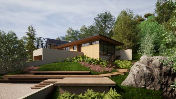 Design project for Glen Tui Eco House in New Zealand | Arcbazar