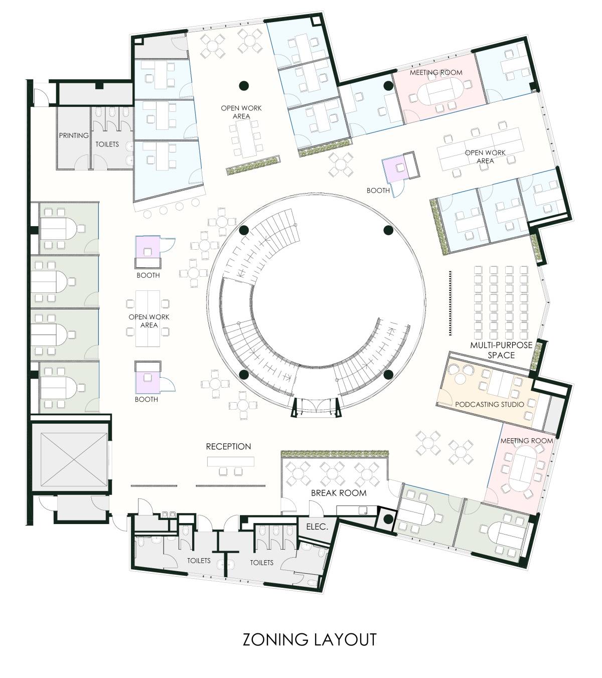 Design project for Innovation Center/Coworking Design in United States ...
