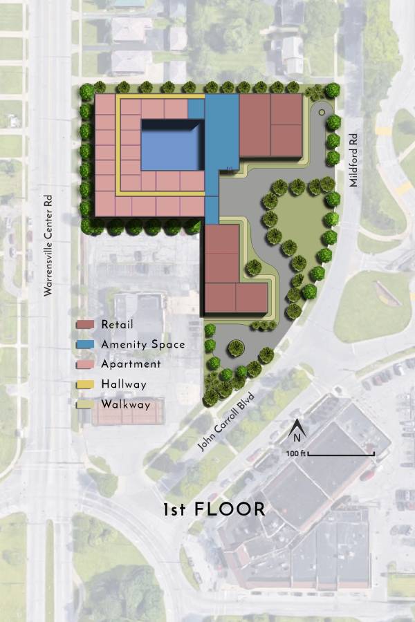 Landscape - Vacant Lots Designed by studio Zeren - Mixed Use Site Plan ...
