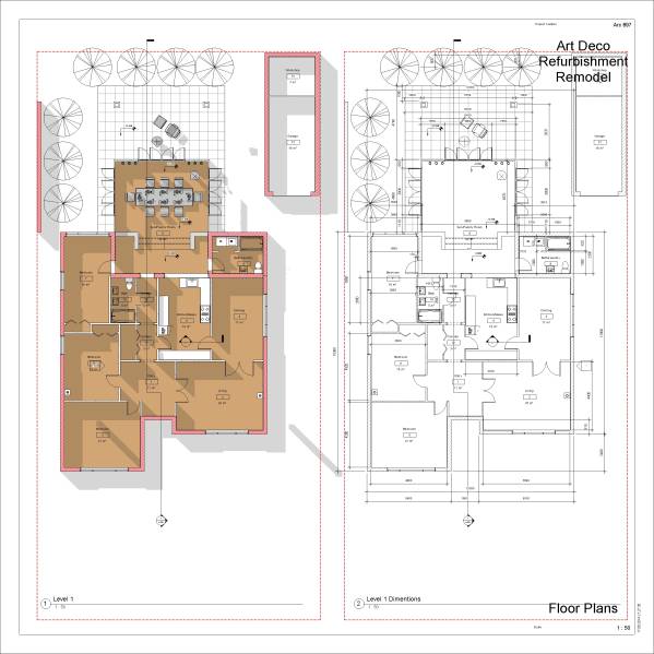 Design project for Art Deco Refurbishment / Remodel in Australia | Arcbazar
