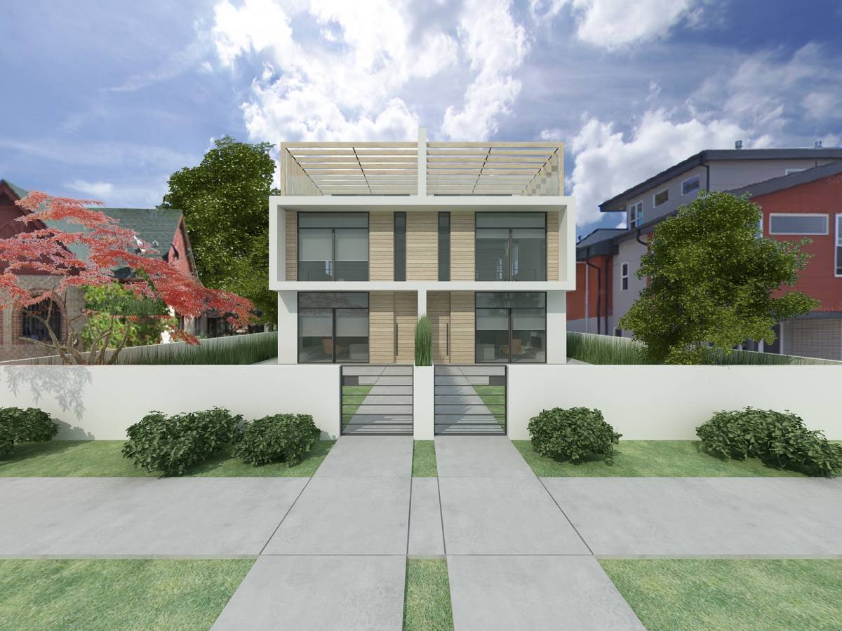 Design project for New Build - Soft Modern Duplex in United States ...