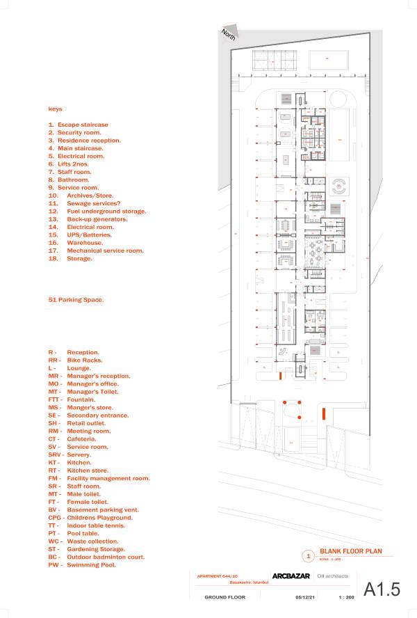 Design project for Employee Residences in Turkey | Arcbazar