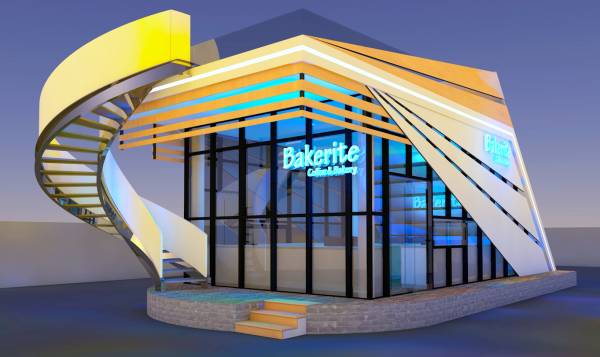 Design project for Drive throw coffee shop in Saudi Arabia | Arcbazar