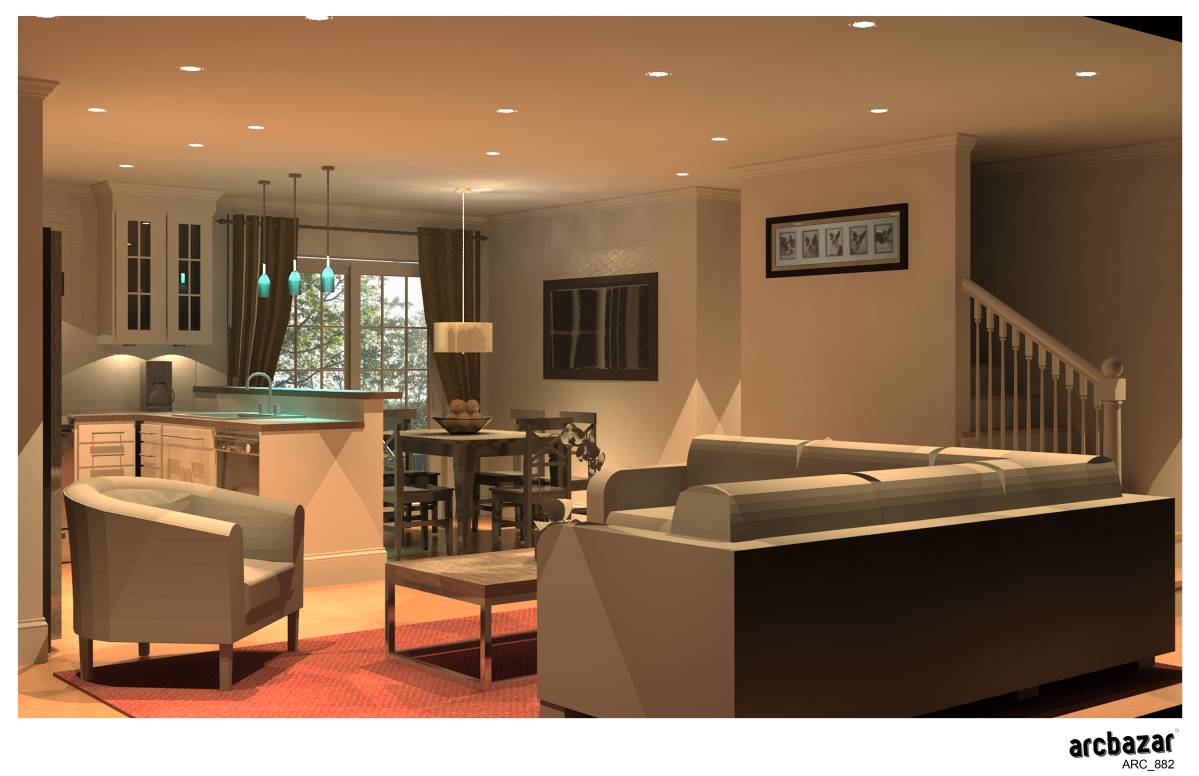 Design project for 1st Floor Cape Cod Open Concept in United States ...