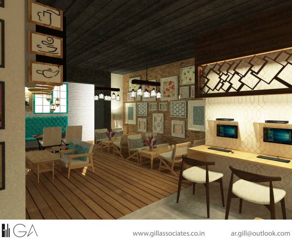 Design project for Internet Cafe Interior Design in Papua New Guinea ...