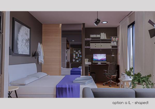 Design project for Main Lake Studio Apartments in United States | Arcbazar