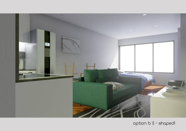 Design project for Main Lake Studio Apartments in United States | Arcbazar