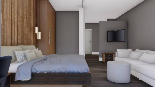 Design project for Main Lake Studio Apartments in United States | Arcbazar