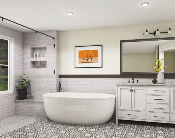 Design project for Master Bedroom / Bathroom Floorplan Remodel in ...