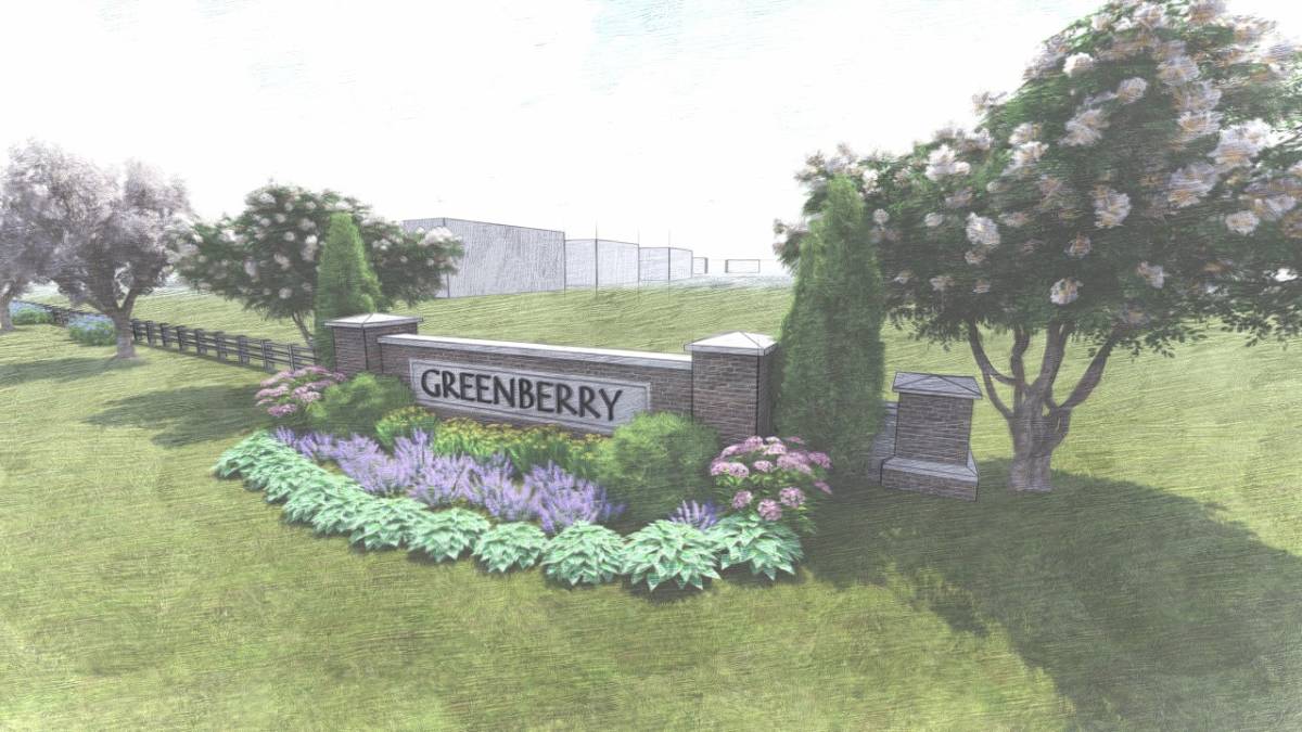 Design project for Greenberry Community Entrance in United States ...