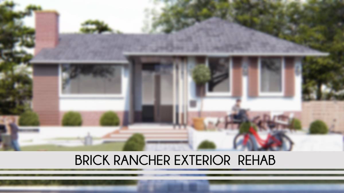 Design project for Brick Rancher Exterior Rehab in United States | Arcbazar