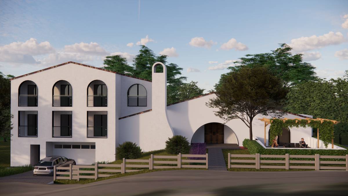 Design project for Spanish colonial home in California remodeling ...