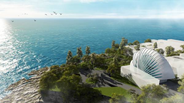 Design project for Sea Shell Concept Apartment Building in Australia ...