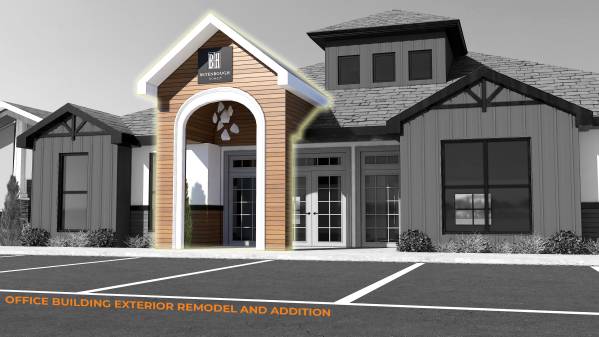 Design project for Office Building Exterior Remodel and Addition in ...