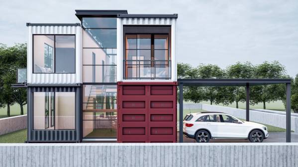 Design project for 4 Bedroom Customized Container House in Kenya | Arcbazar