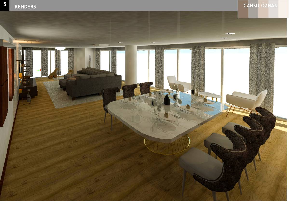 Living Room Competition -AE, $540 | Arcbazar