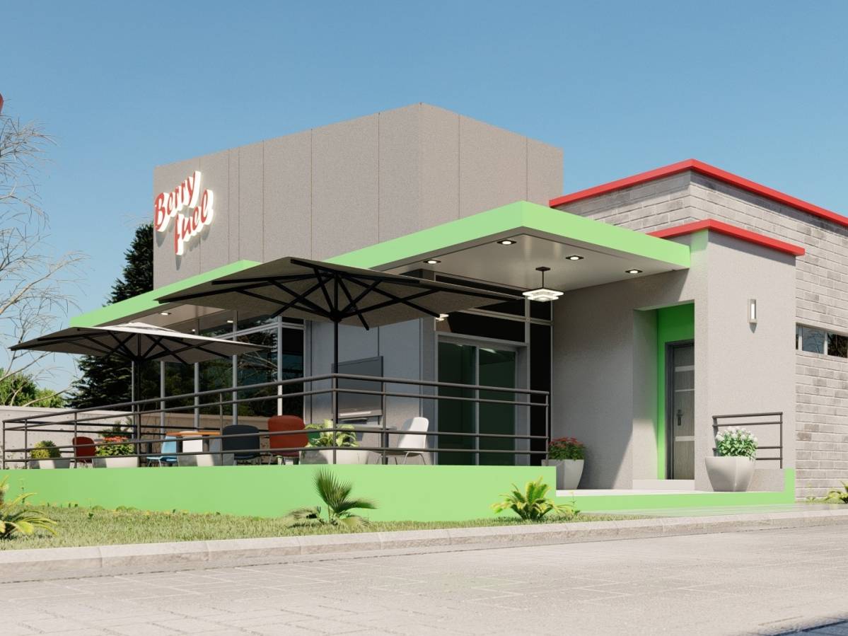 Design project for Elevations for Healthy New Drive-in Restaurant! in ...